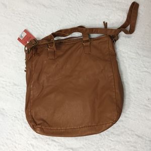 Mossimo Supply Co. | Bags | Mossimo Faux Leather Large Shoulder Purse ...